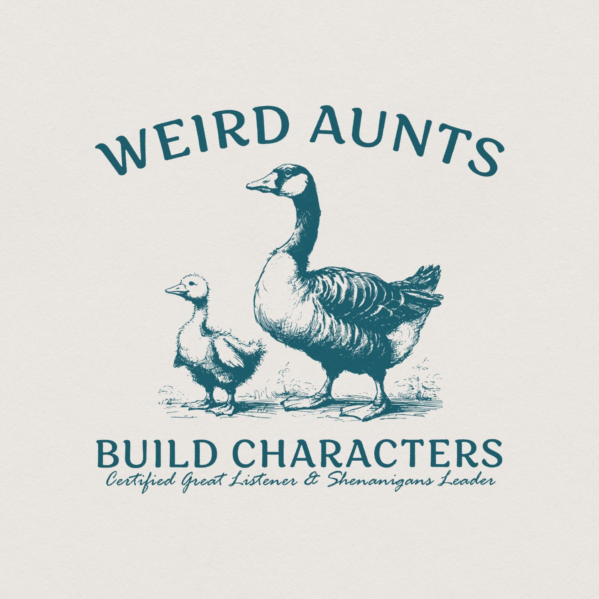 Weird Aunts Build Characters PNG, Funny Aunt Gift - 300 DPI Design for ...